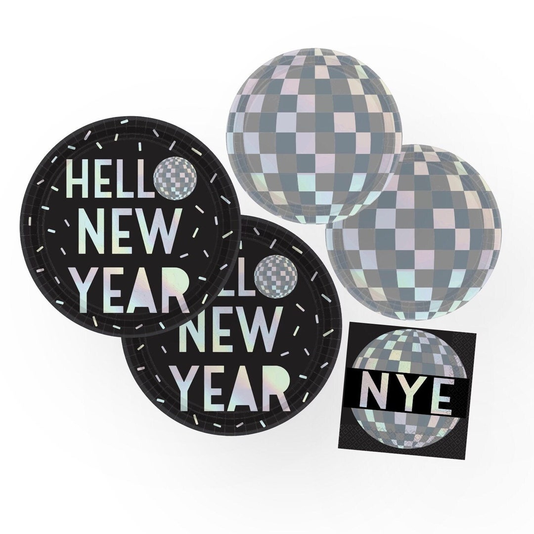 New Years Party Pack - New Years Eve Party, New Years Eve Decorations ...