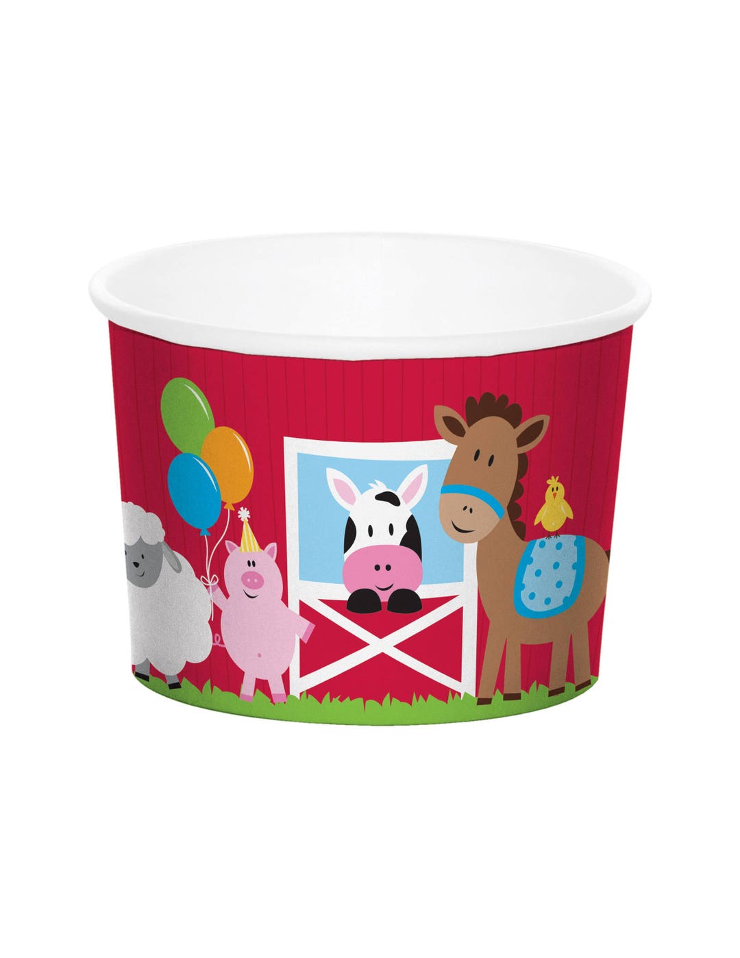 Farm Treat Cups Farm Birthday Party Barnyard Birthday - Etsy