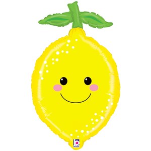 29" Lemon Balloon - Lemon Party, Party Decorations, Farmers Market ...