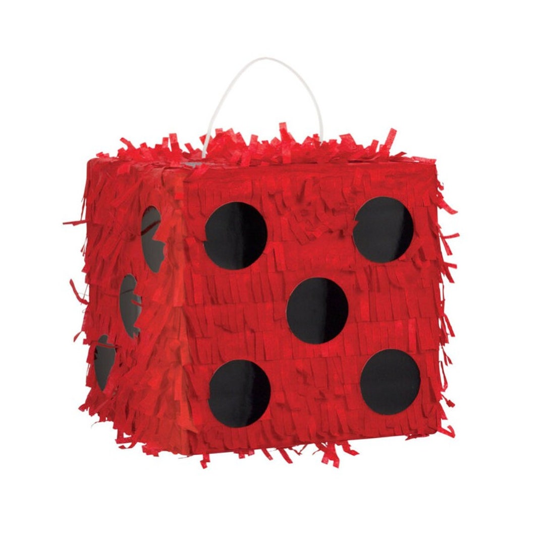 Mini Dice Piñata - Party Pinata, Casino Party, Vegas Party Decorations ...