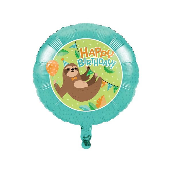 Sloth Balloon - Etsy