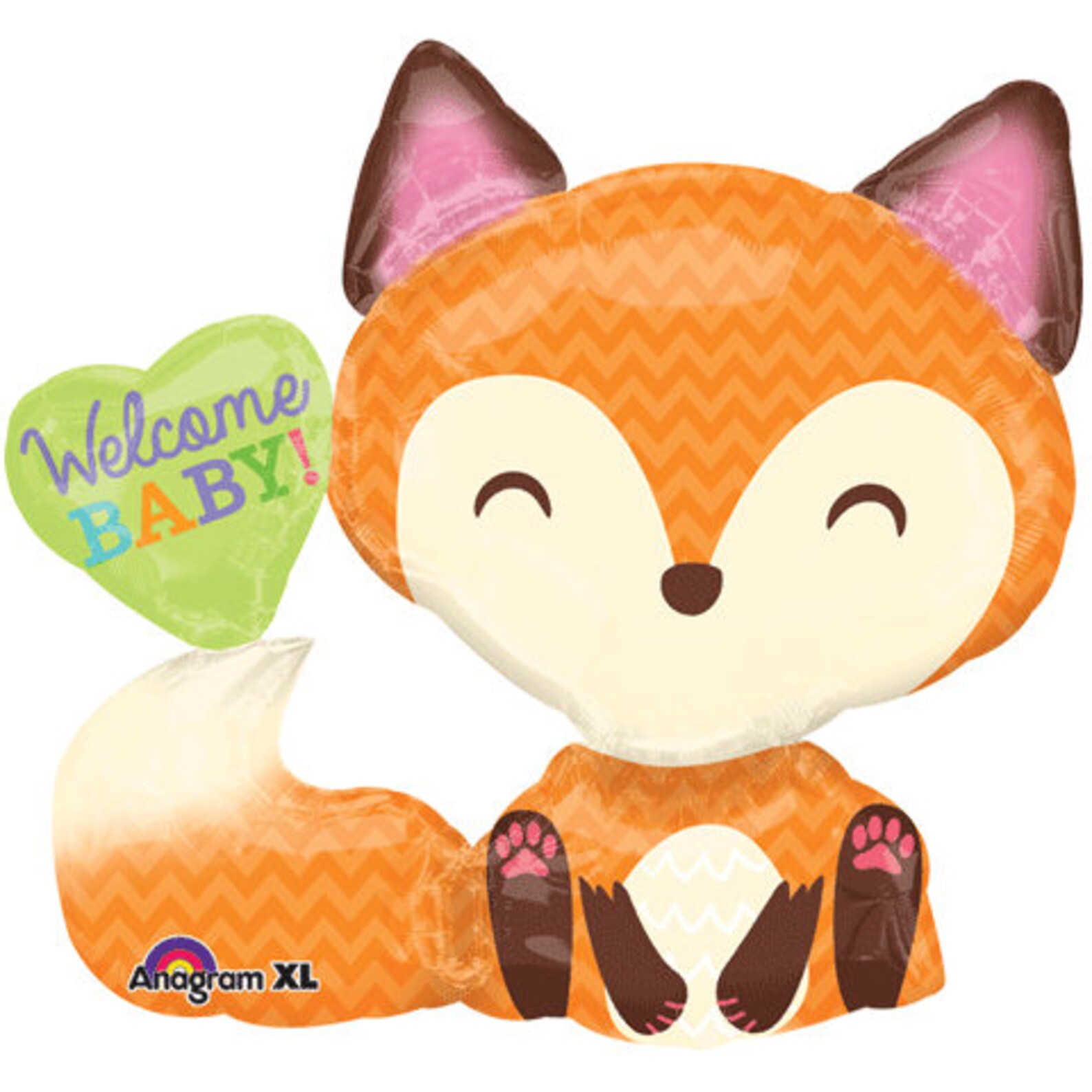 28 Fox Balloon Woodland Animals Baby Shower Fox Baby - Etsy