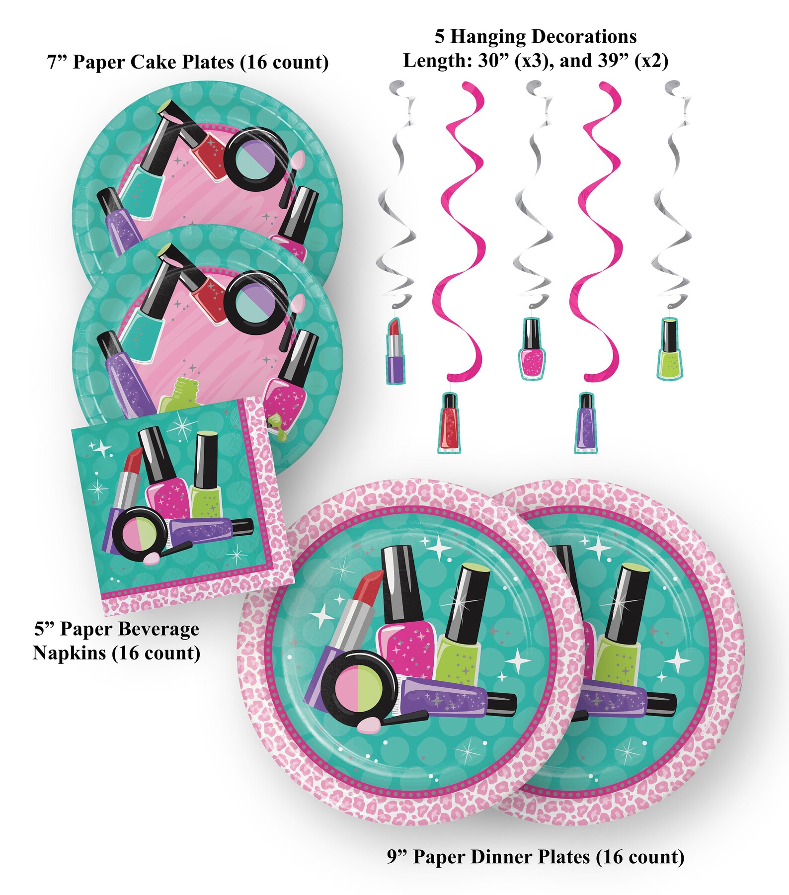 Spa Party Pack Makeup Party Spa Party Decorations Spa - Etsy