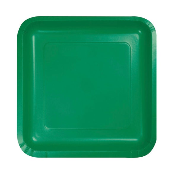 Square Paper Plates - Etsy