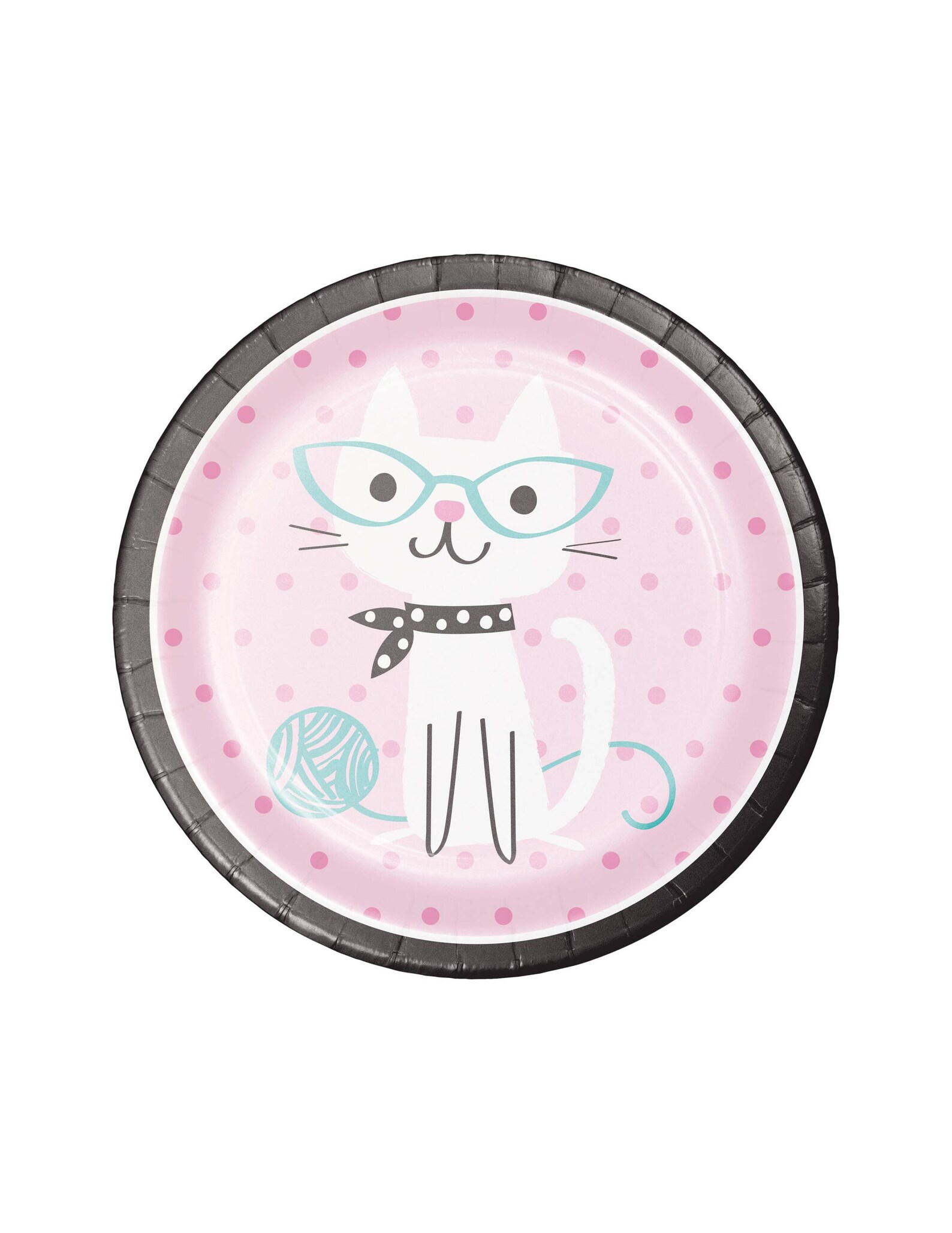 Cat Party Plates - Cat Birthday, Kitty Baby Shower, Meow Birthday ...