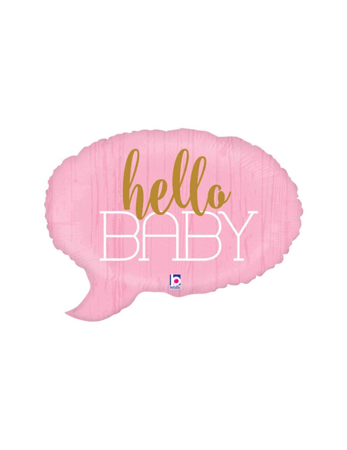 Hello Baby Balloon Girl Baby Shower Baby Shower Balloon - Etsy