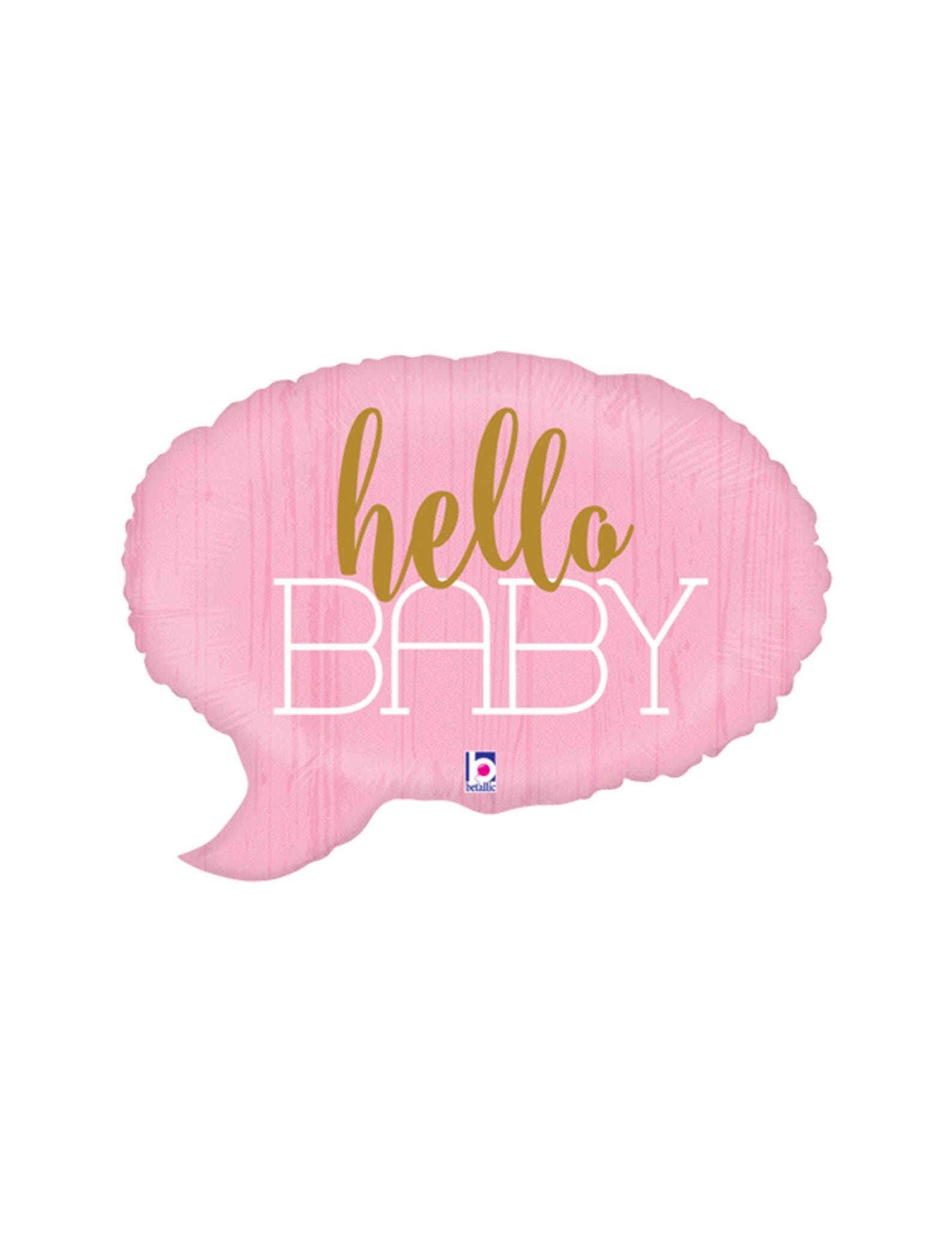Hello Baby Balloon Girl Baby Shower Baby Shower Balloon - Etsy