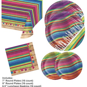 Fiesta Party Pack - Fiesta Decorations, Fiesta Baby Shower, Mexican ...