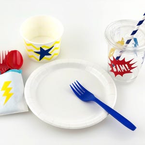 Superhero Cups - Superhero Party, Superhero Party Favors, Superhero ...