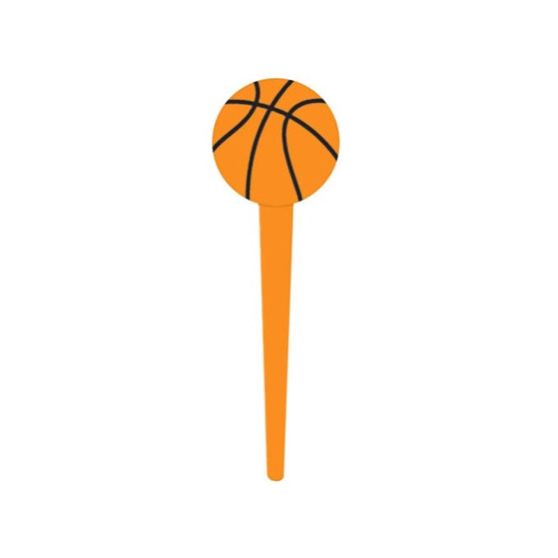 Basketball Cake Topper - Etsy