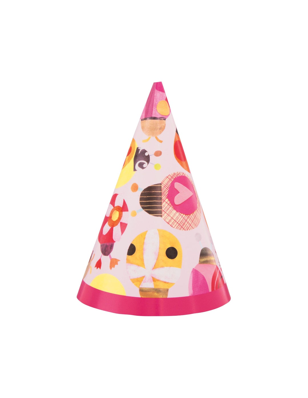 Ladybug Party Hats - Ladybug 1st Birthday Decorations, Girl First ...