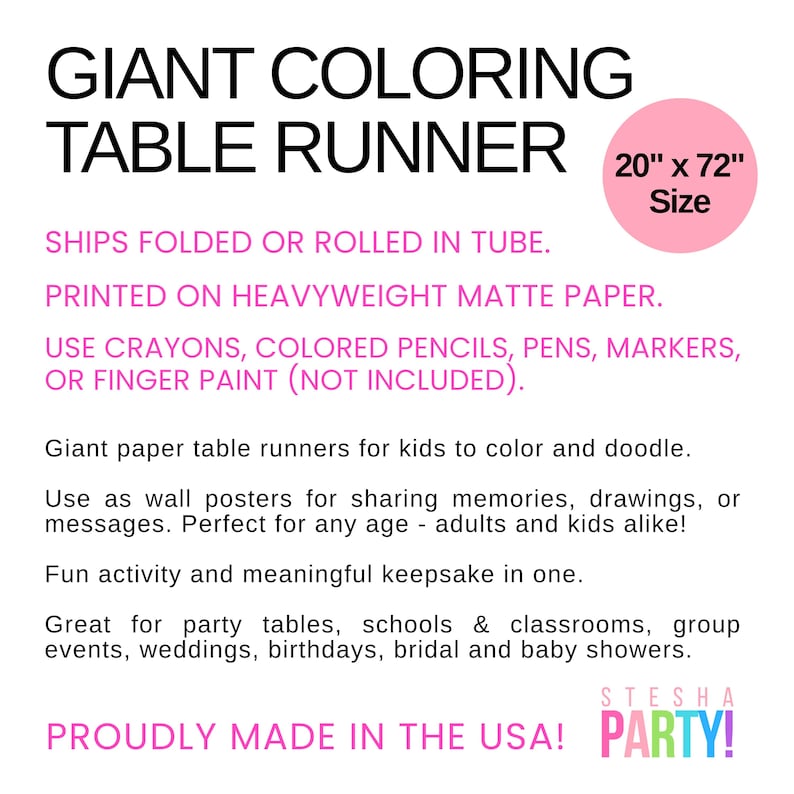 Construction Birthday Coloring Table Runner – Personalized Name + Age ...