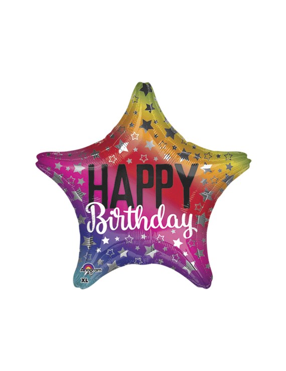 Rainbow Birthday Balloon Rainbow Party Decorations Rainbow | Etsy