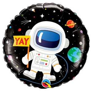 Space Birthday Balloon - Space Balloon, Astronaut Balloon, Space Party ...