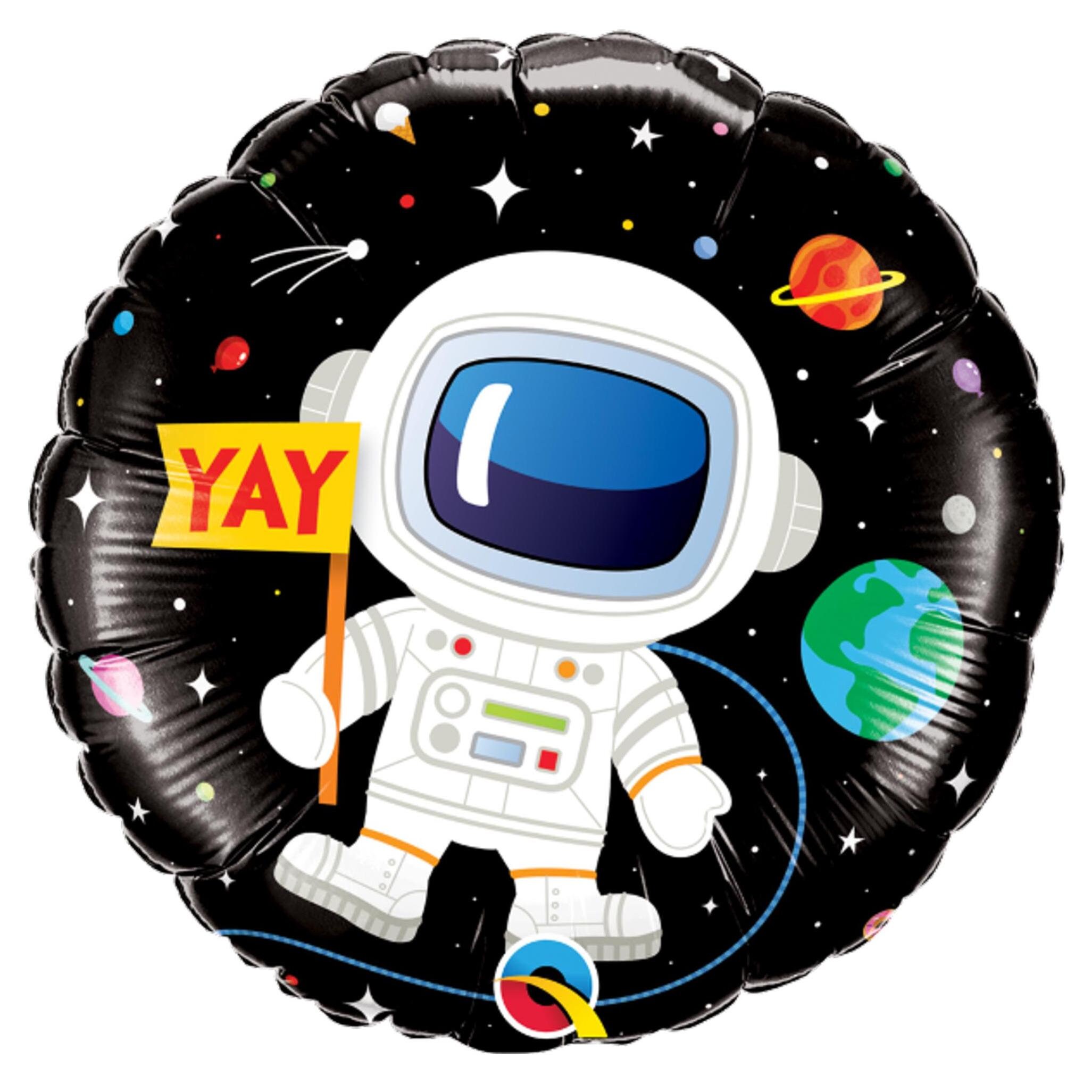 Space Birthday Balloon - Space Balloon, Astronaut Balloon, Space Party ...
