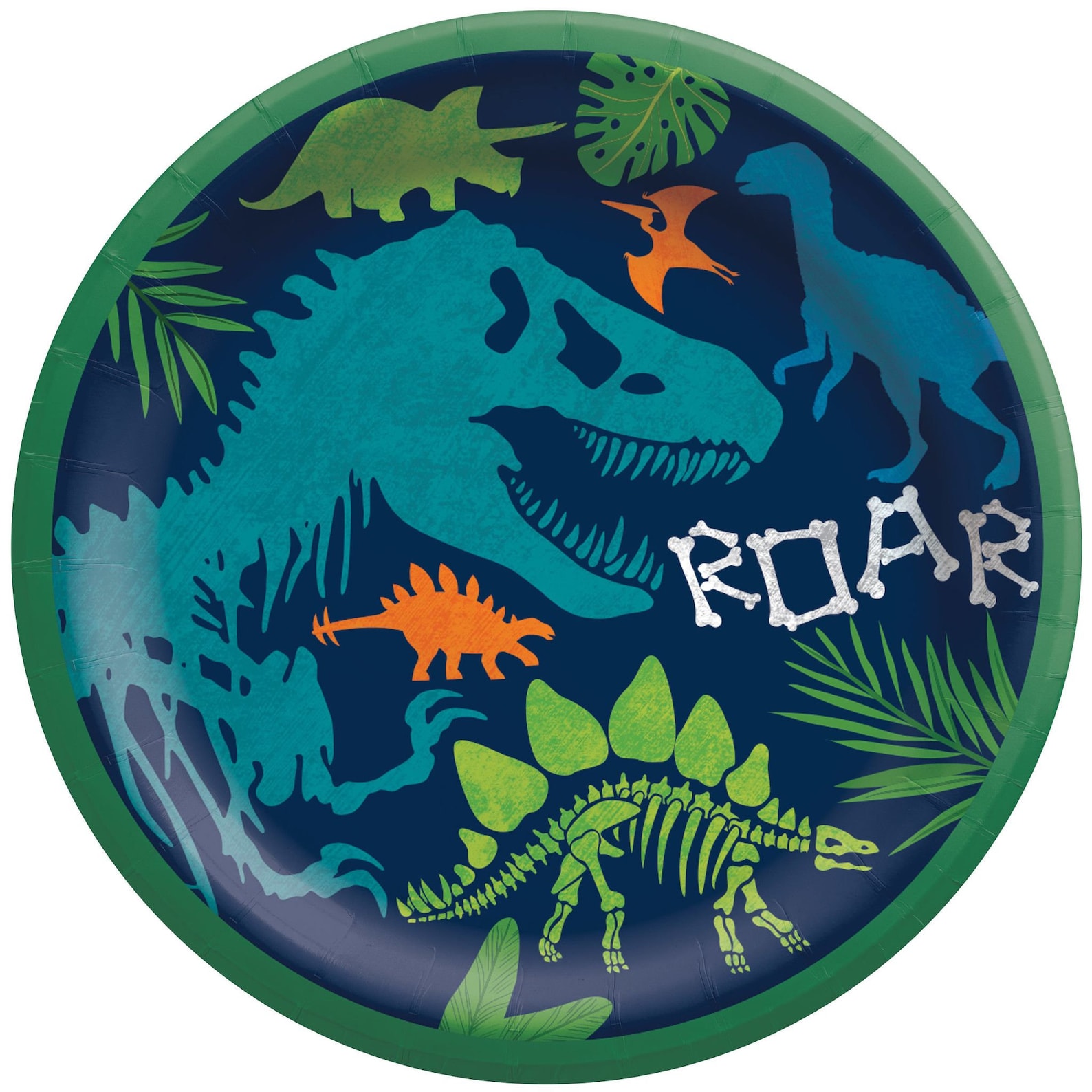 Dinosaur Plates - Dinosaur Birthday Party Supplies, Dinosaur Birthday ...