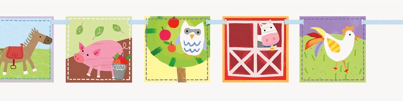 Farm Banner Farm Party Banner Farm Birthday Farm Party | Etsy