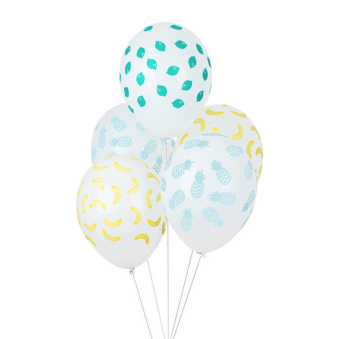 Fruit Balloons - Fruit Party, Fruit Birthday, Tropical Fruit Party ...