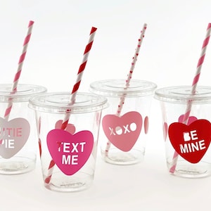 Valentines Day Party Cups - Valentine's Day Party Decorations ...