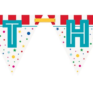 Circus Party Banner - Circus Birthday, Circus Party Decorations, Circus ...