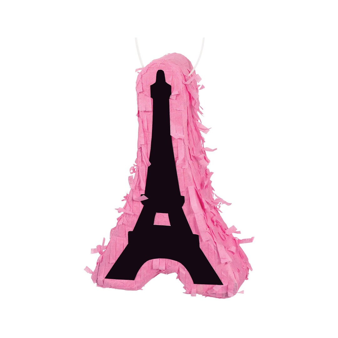 Eiffel Tower Piñata - Paris Party Piñata, Paris Bachelorette Party ...