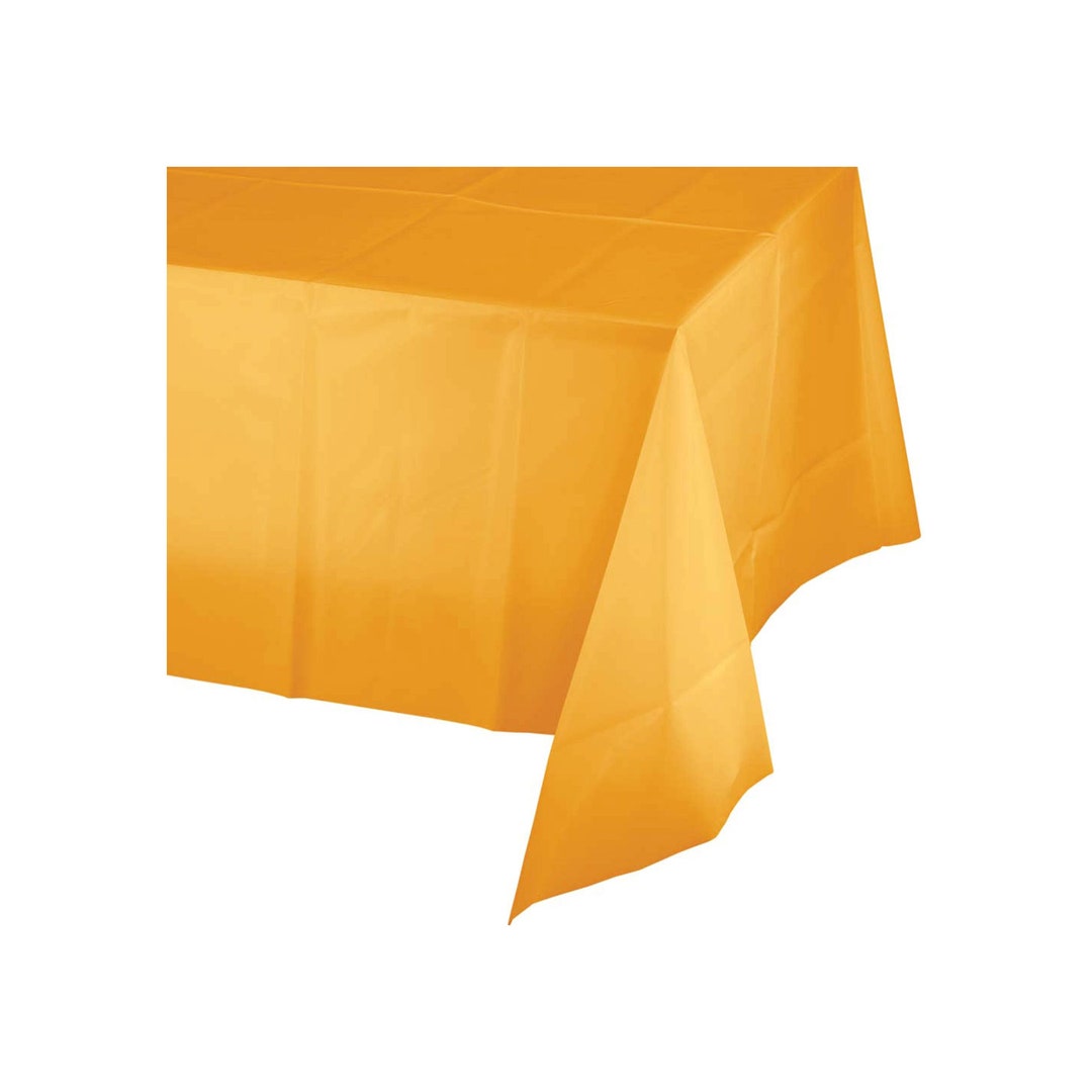 Yellow Tablecloth - Yellow Party Supplies, Graduation Party, Yellow ...