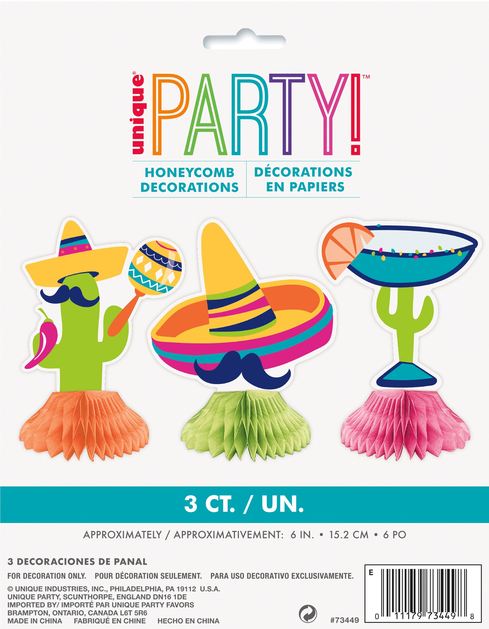 Fiesta Party Decorations Party Centerpiece Fiesta - Etsy