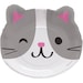 Cat Shaped Plates Cat Birthday, Kitty Baby Shower, Meow Birthday ...