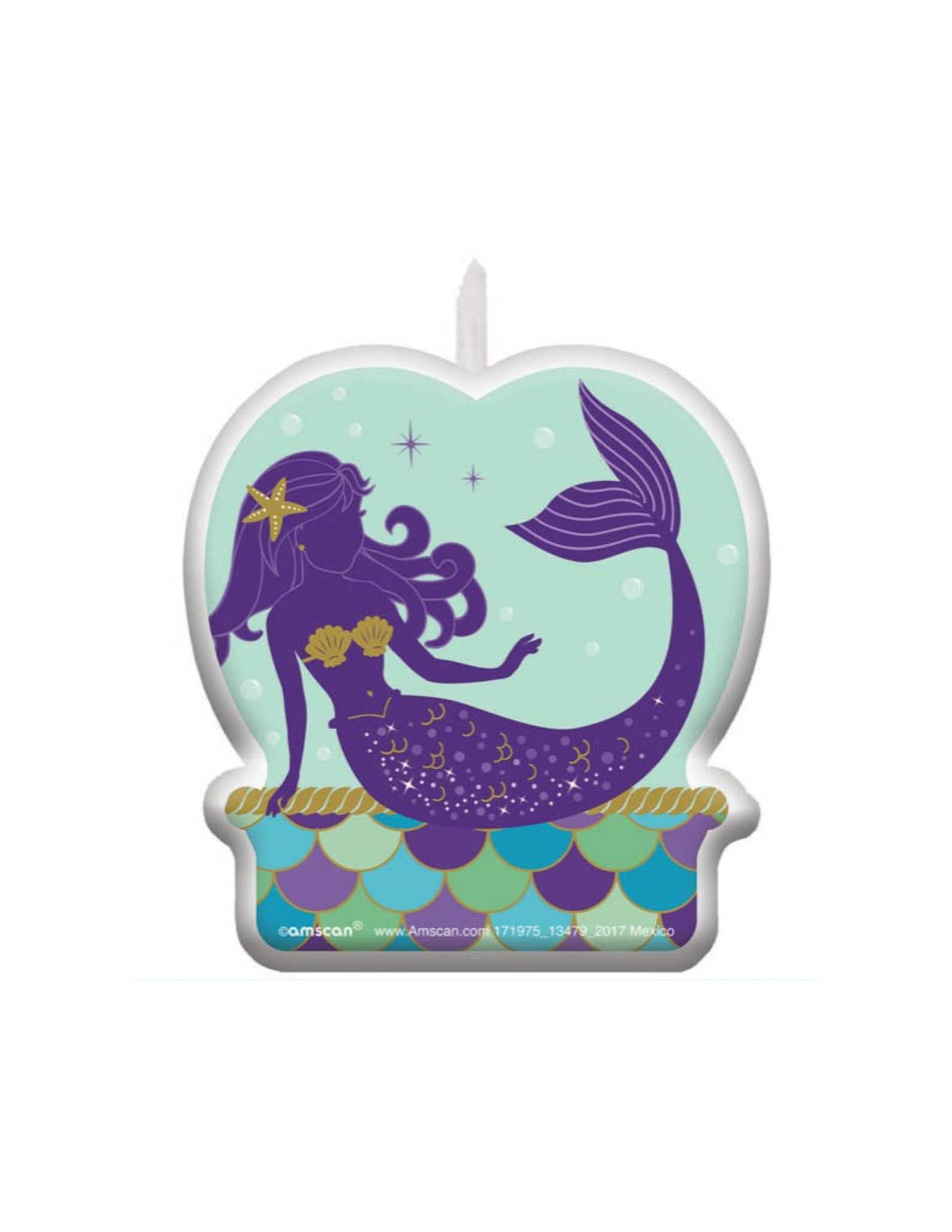 Mermaid Candle Mermaid Birthday Mermaid Party Mermaid Baby - Etsy