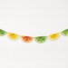Citrus Party Garland - Fruit Birthday Banner, Tutti Fruitti Party ...