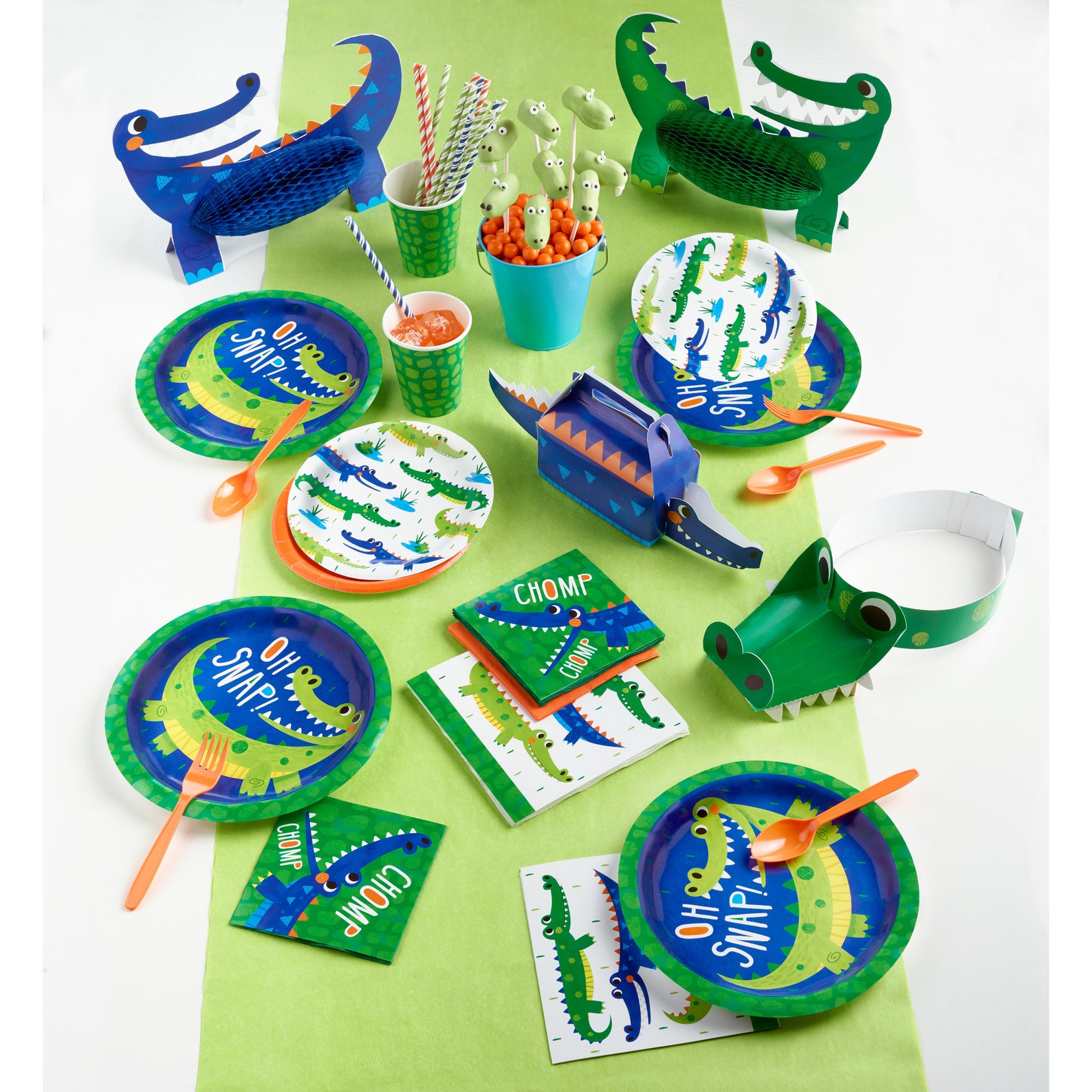 Alligator Party Hats Alligator Party Favors Birthday - Etsy