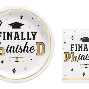 Phd Grad Party Supplies - Graduation Party Decorations, College ...