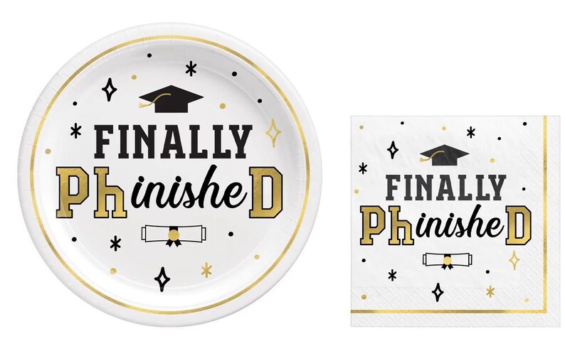 Phd Grad Party Supplies - Graduation Party Decorations, College ...