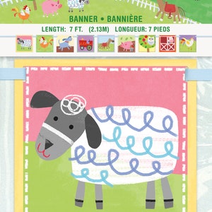 Farm Banner - Farm Party Banner, Farm Birthday, Farm Party Decoration ...