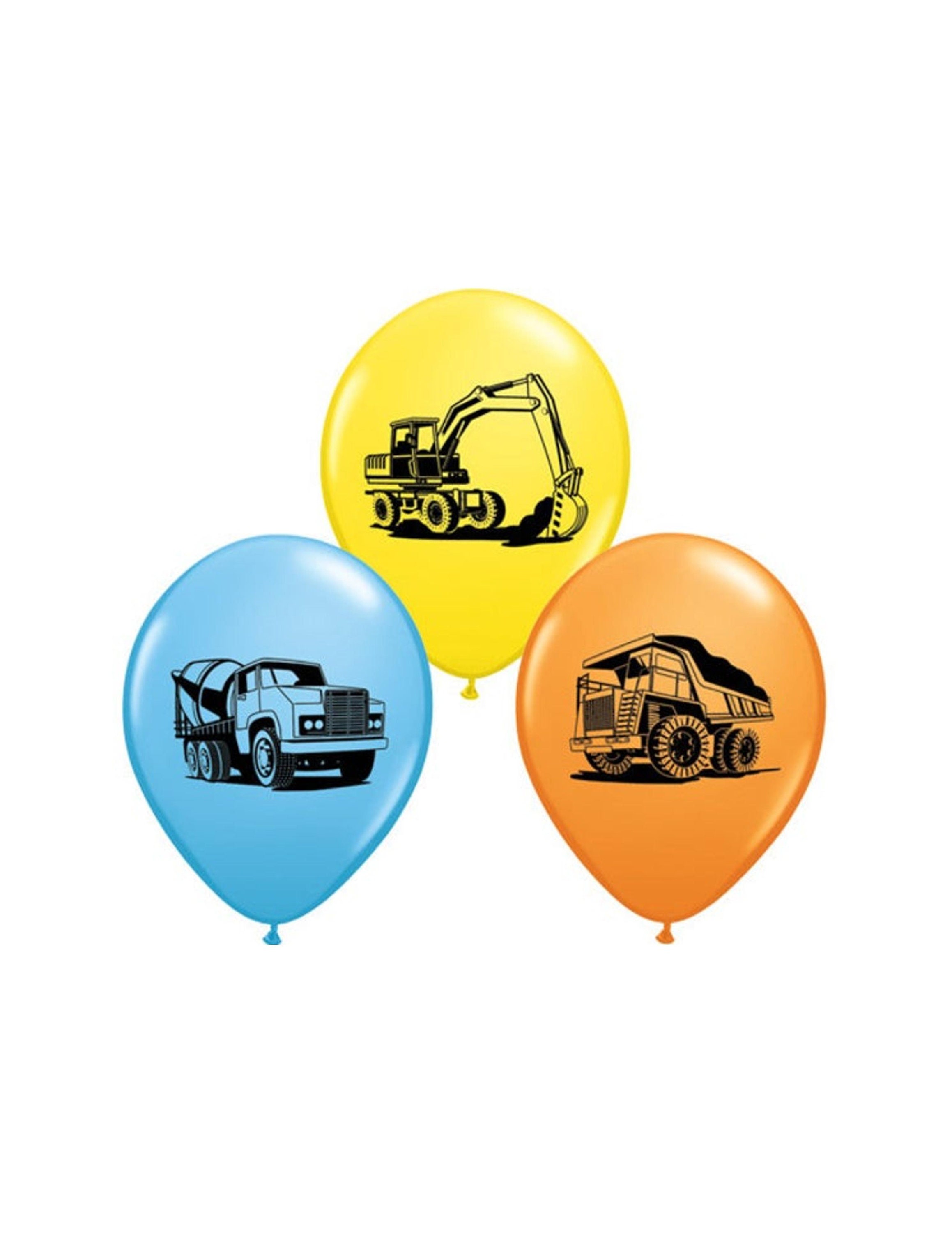 Construction Party Balloons Construction Party Decorations - Etsy