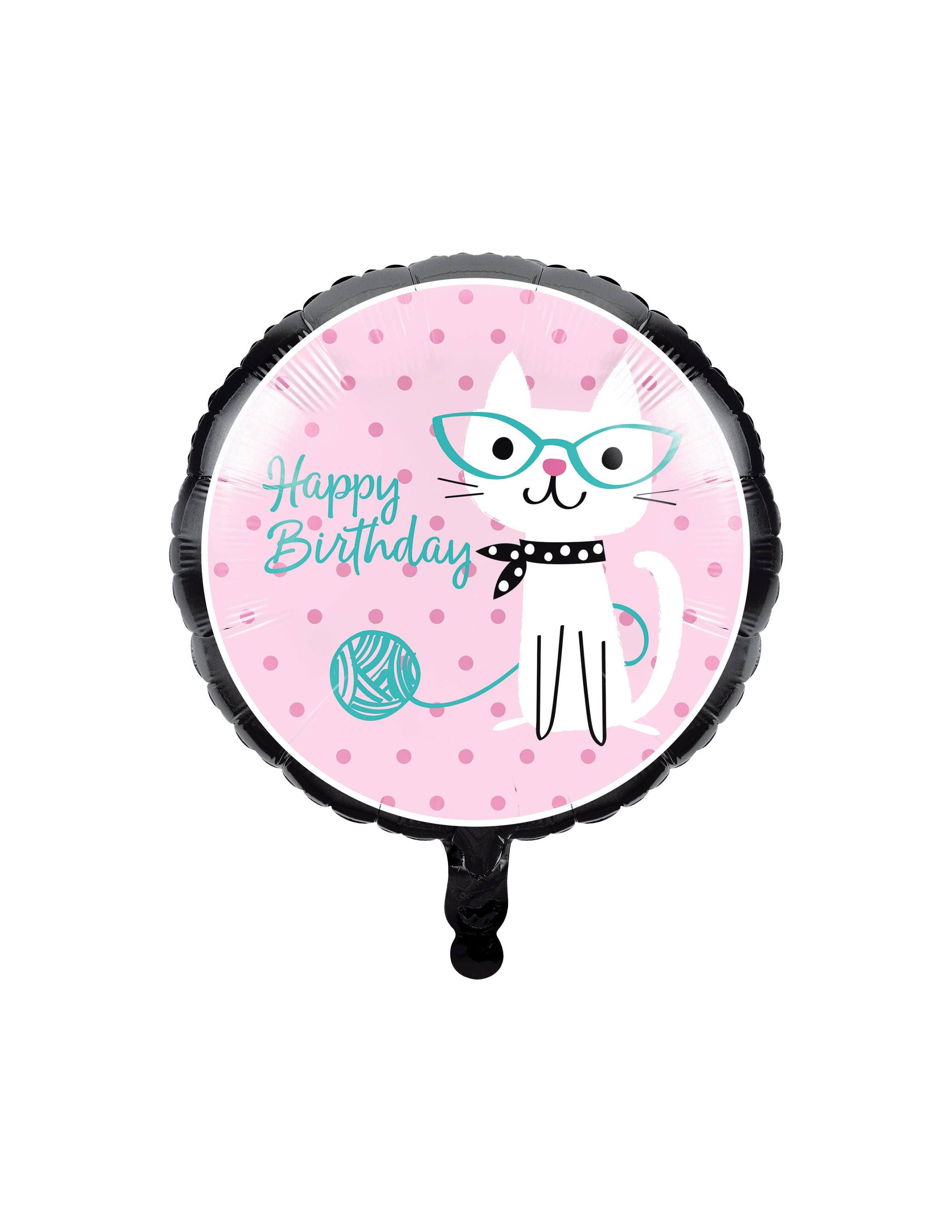 Cat Balloon Cat Party Supplies Kitten Birthday Kitten - Etsy