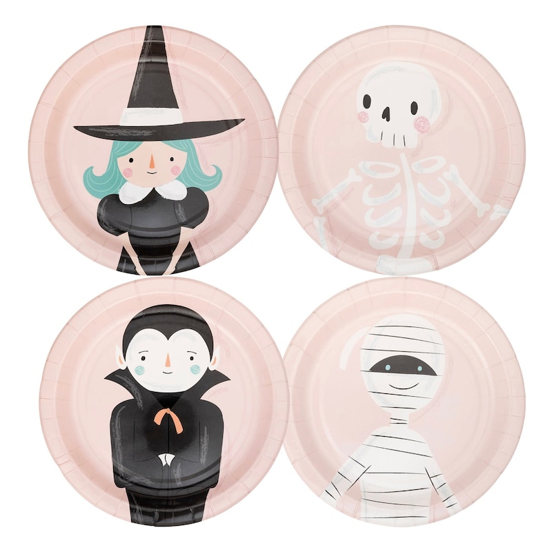Halloween Plates - Etsy