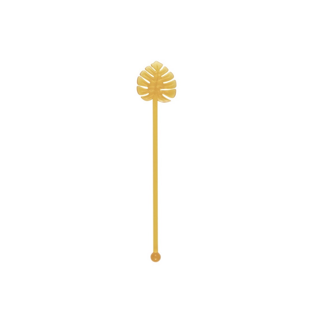 Palm Leaf Drink Stirrers 8ct, Plastic Stir Sticks, Summer Bachelorette ...