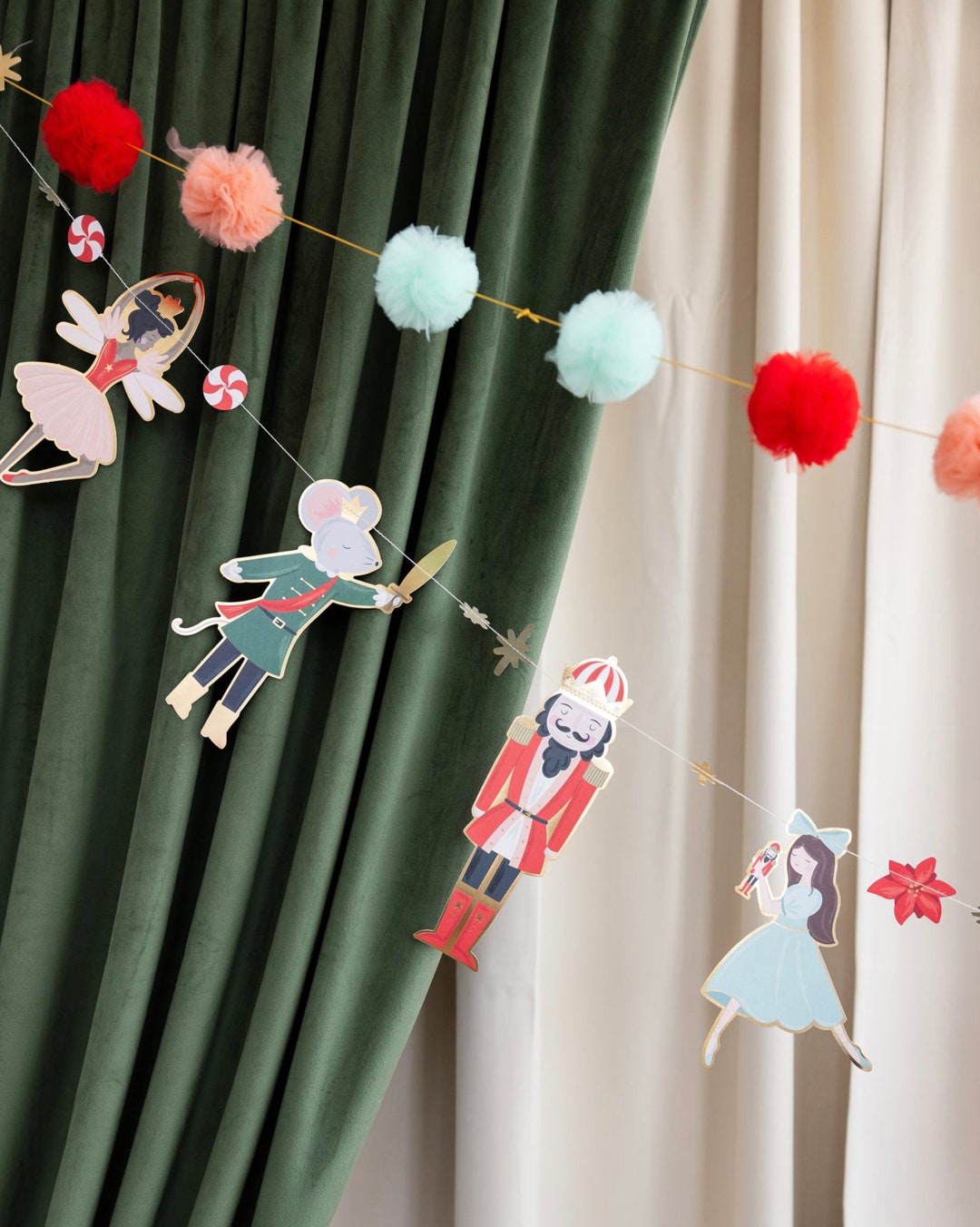 Nutcracker Party Banner - Nutcracker Birthday Decorations, Christmas ...