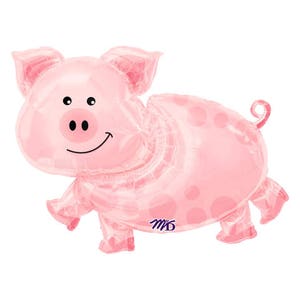 35 Pig Balloon Farm Birthday Party Decorations, Pig Party, Barnyard ...