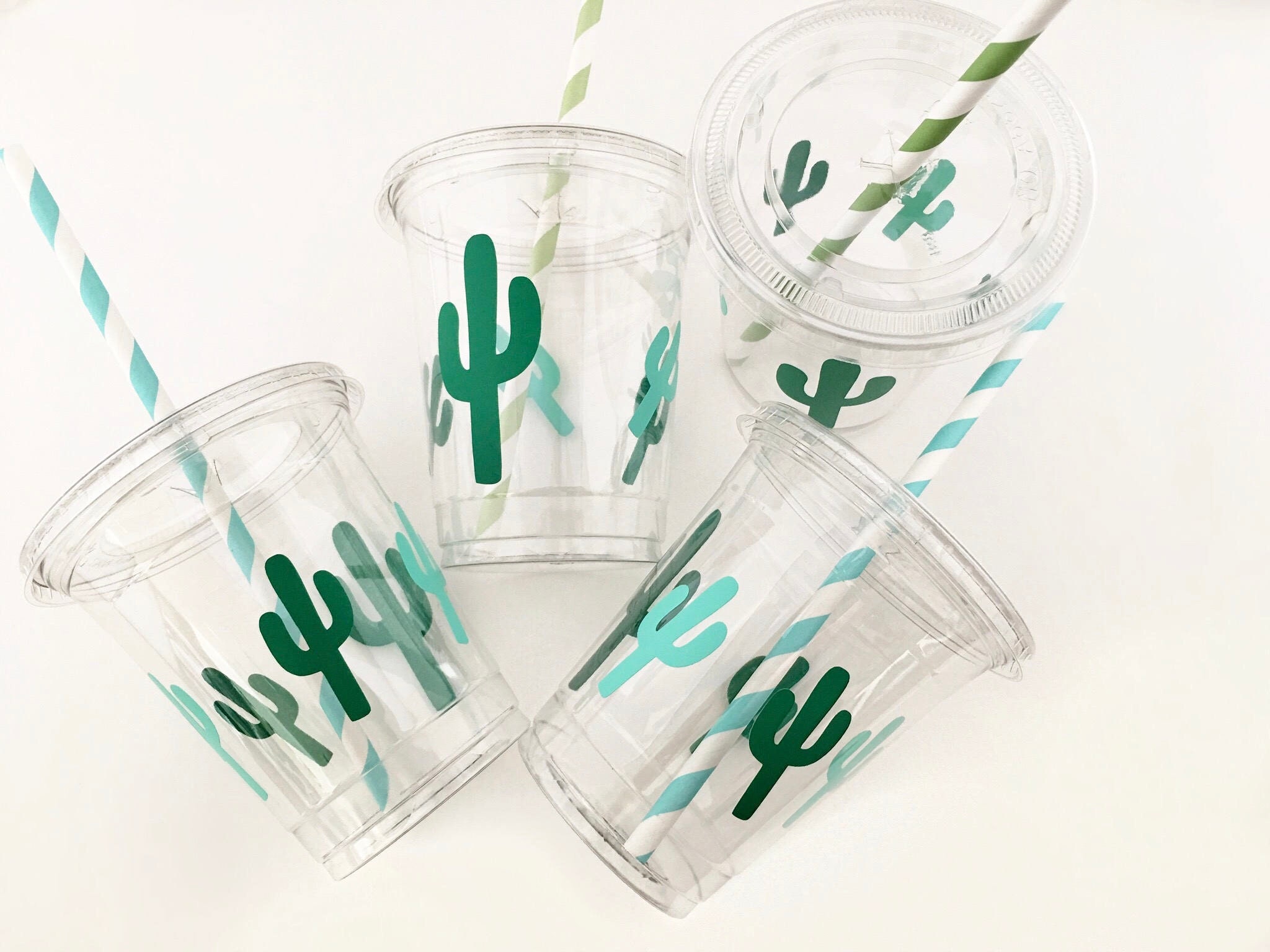 Cactus Cups Cactus Party Decor Cactus Baby Shower Fiesta | Etsy
