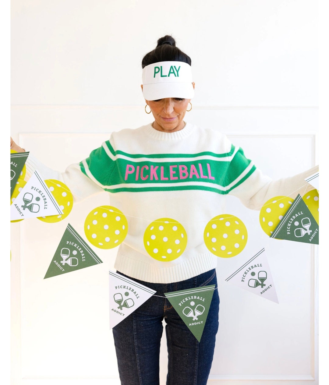 Pickleball Banner Set - Pickleball Party Decorations, Birthday Banner ...