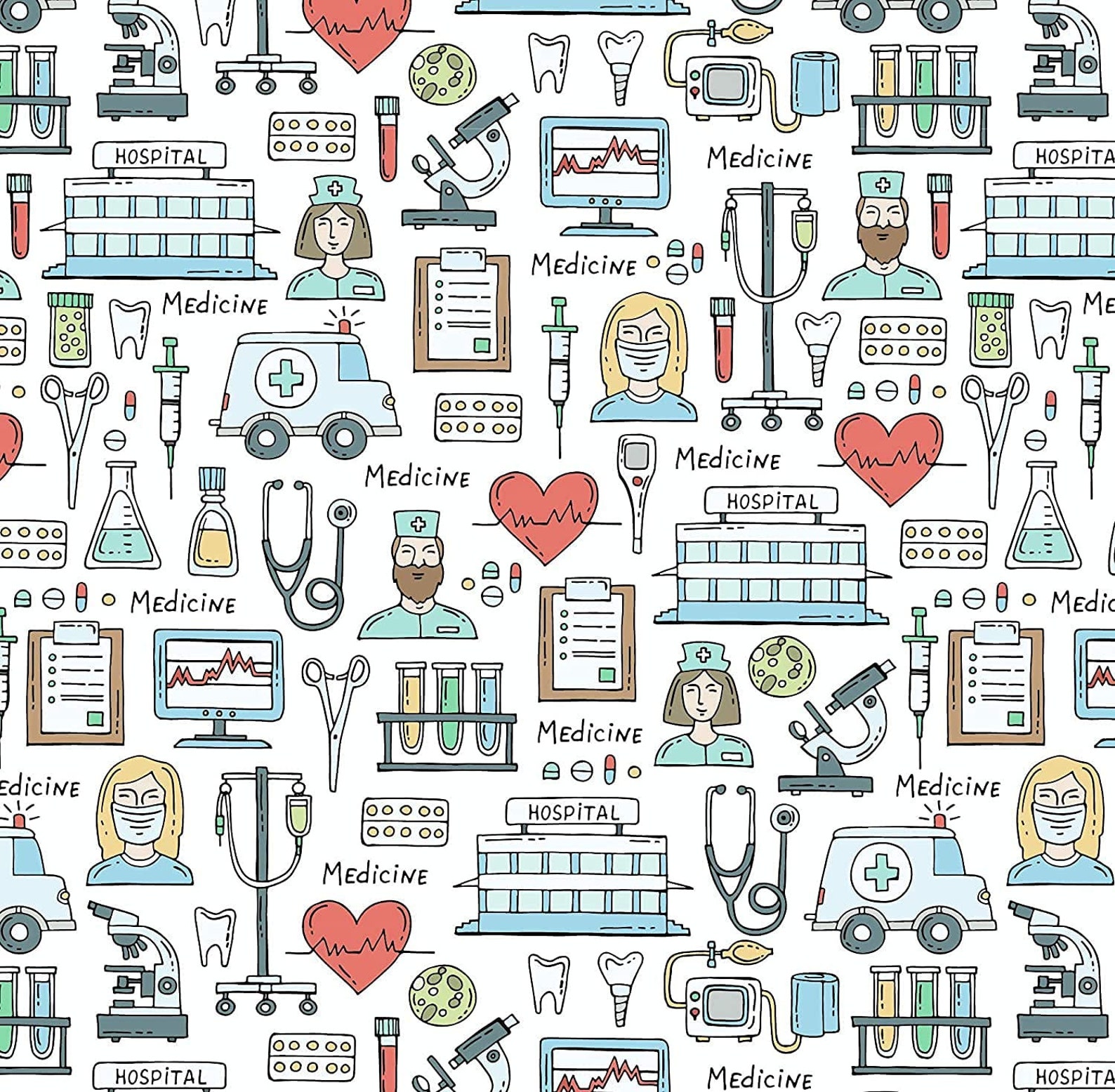 Wrapping Paper Gift for Nurse Gift for Doctor Get Well - Etsy