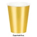 9oz Gold Foil Cups - Party Cups, Paper Cups, Gold Bachelorette Party ...