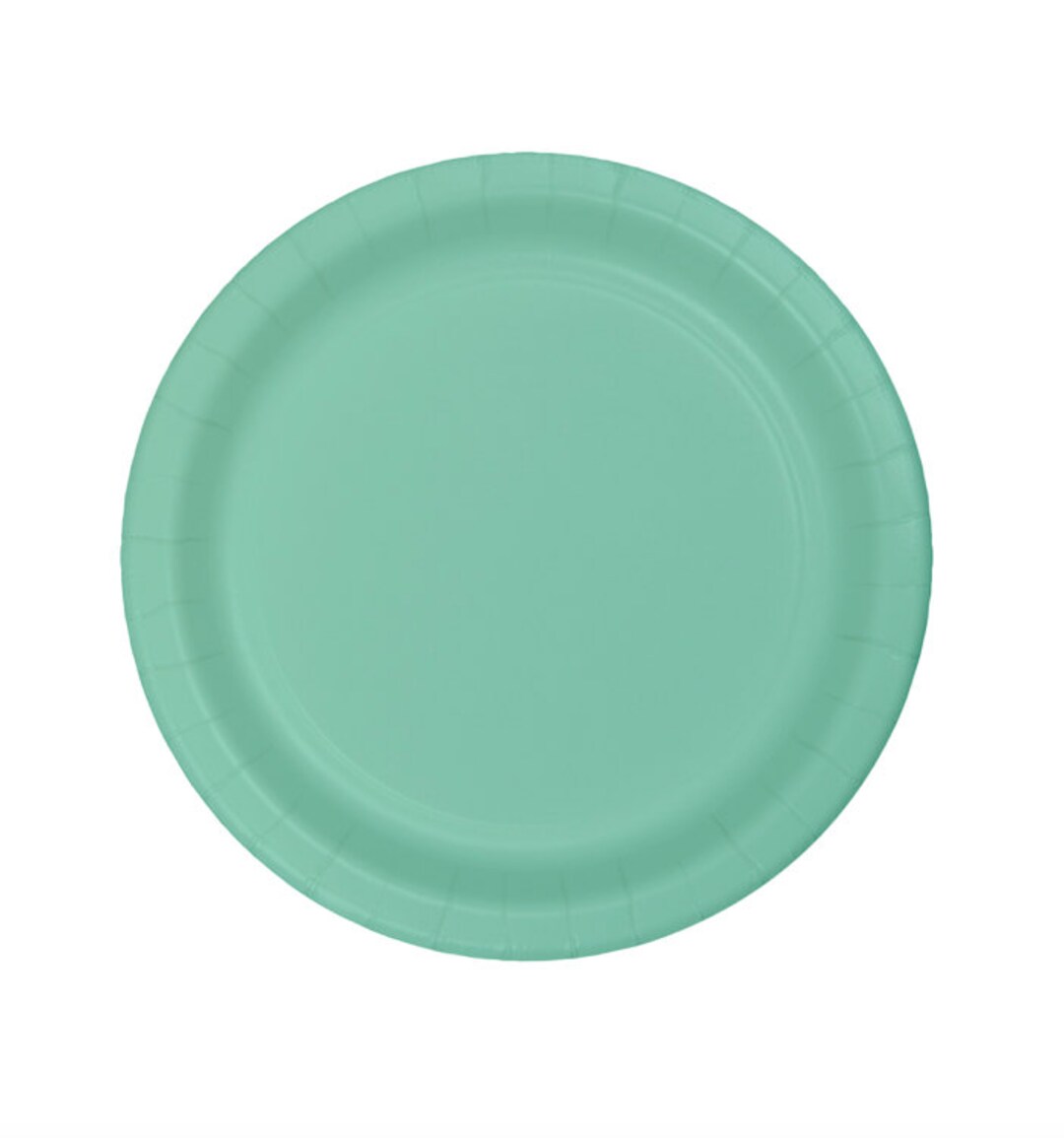 Mint Cake Plates 24ct - Mint Party Supplies, Mint Baby Shower, Wild One ...