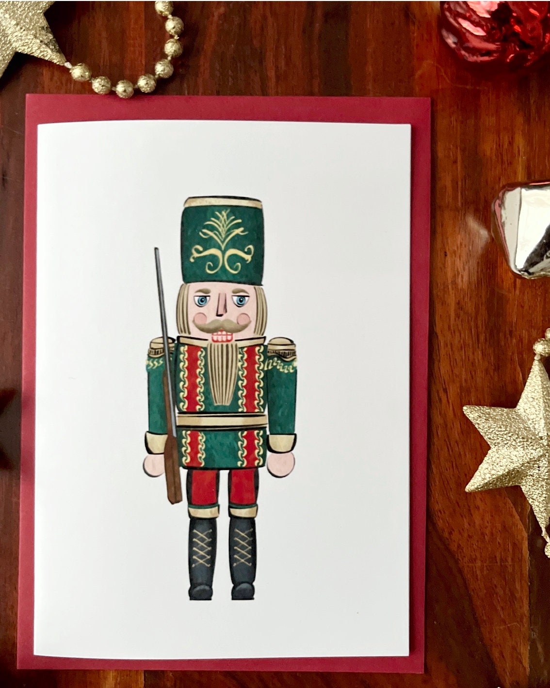 Nutcracker Christmas Cards, 8 Designs in a Pack of 8 or 16 - Etsy