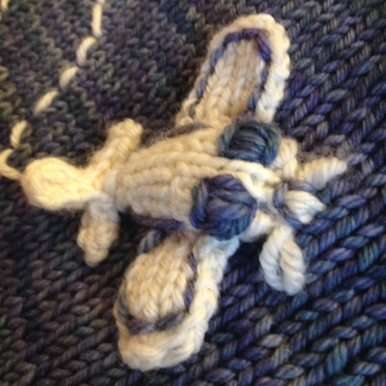 Little Plane Baby Sweater Knitting Pattern - PDF Digital Download ...