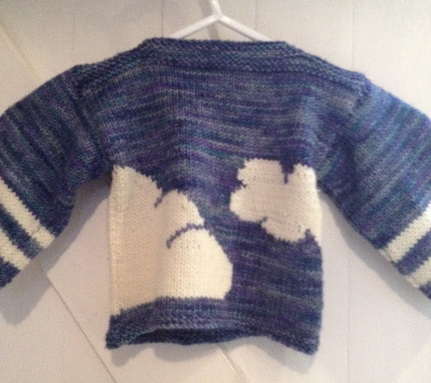 Little Plane Baby Sweater Knitting Pattern - PDF Digital Download ...