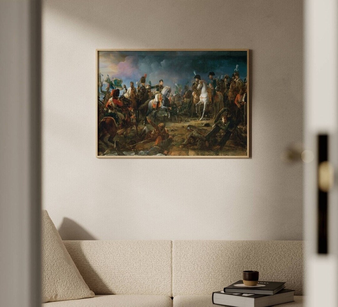 Francois Gerard Napoleon at the Battle of Austerlitz Neoclassicism ...