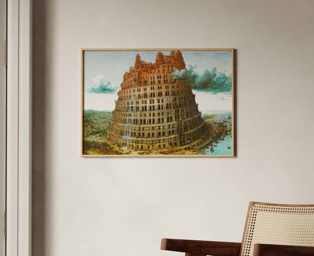 Pieter Bruegel the Elder the Tower of Babel rotterdam Book of Genesis ...